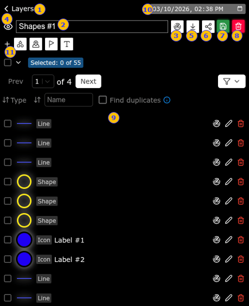 Layer page